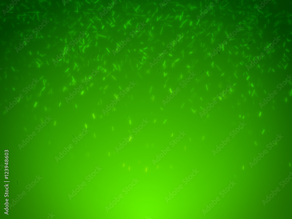 Beautiful Green Confetti on Green Gradient Color Background - Luxury ...