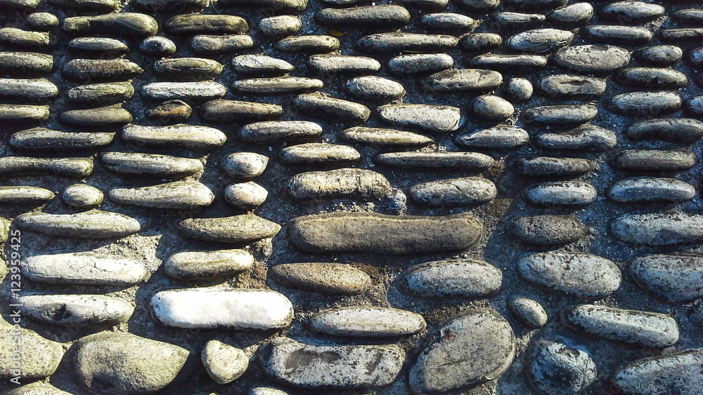 Old paving stone road in European countryside Stock Photo | Adobe Stock