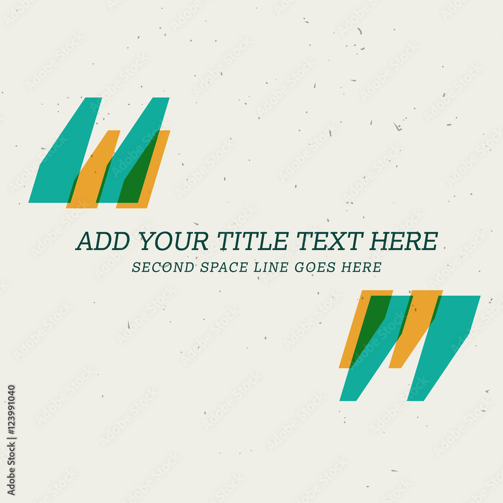 quotation background design with space for your text Stock Vector ...