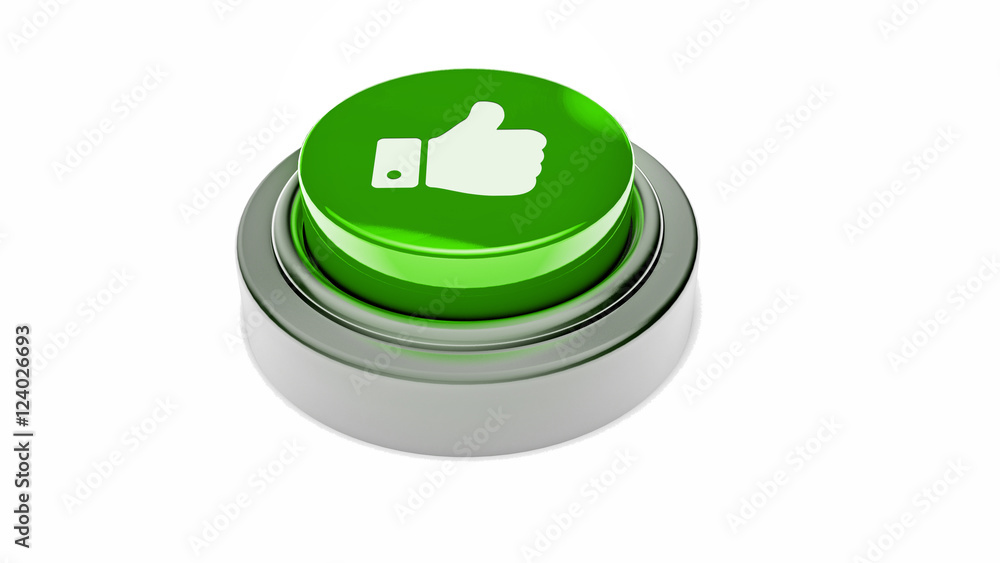 grüner 3D Smiley - Erfolg Stock-Illustration | Adobe Stock