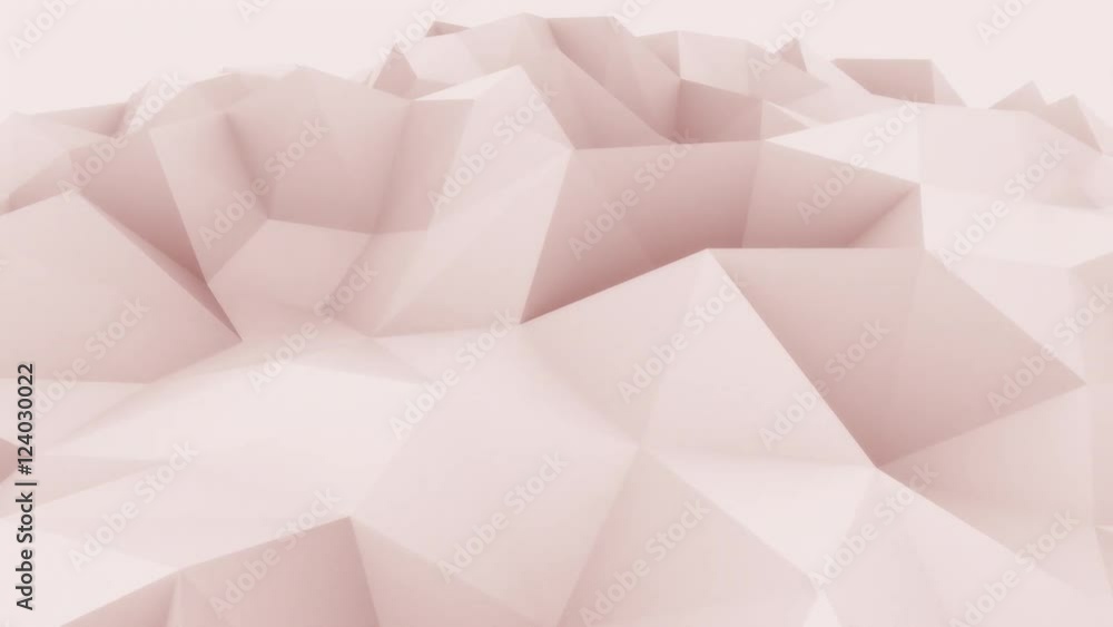 Rose abstract triangular modern motion background for presentations and ...