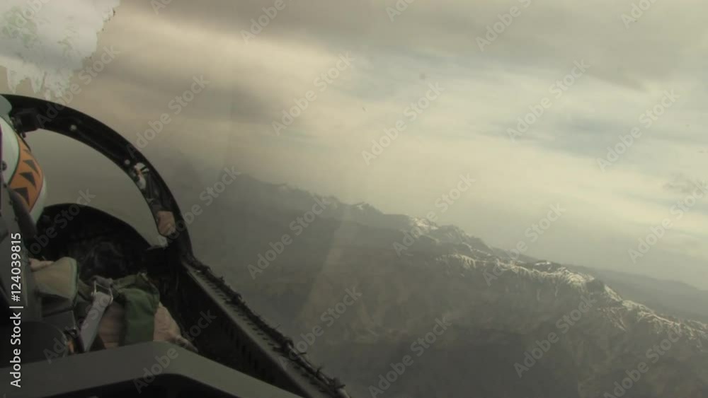 Pov Fighter Jet Flying Cockpit Of Fa 18 Super Hornet Fighter Plane Stock Video Adobe Stock