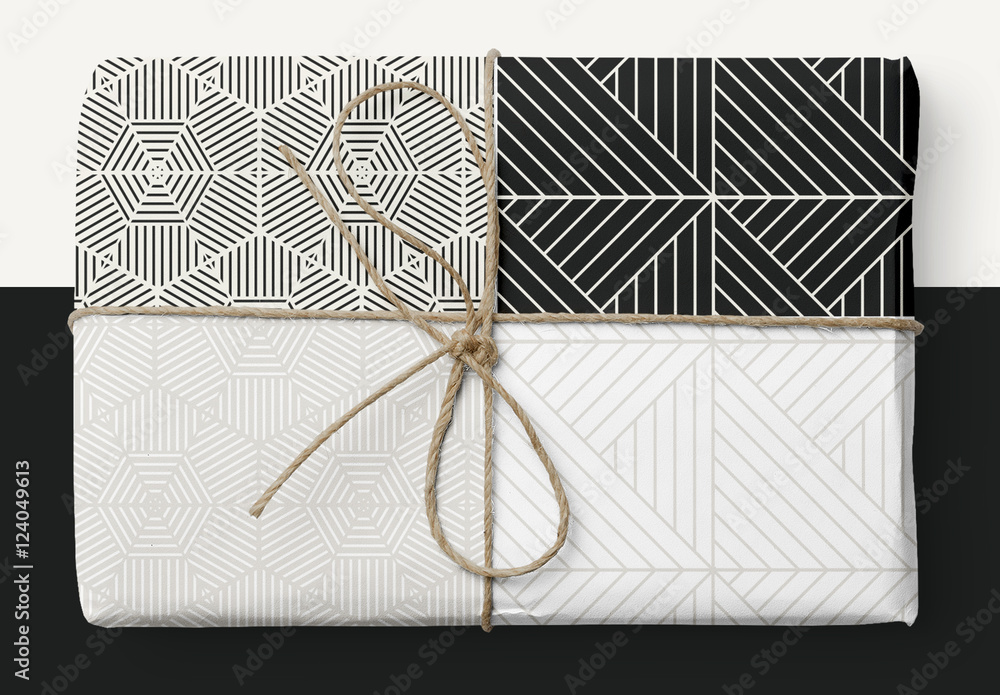 Geometric Line Patterns Stock Template | Adobe Stock