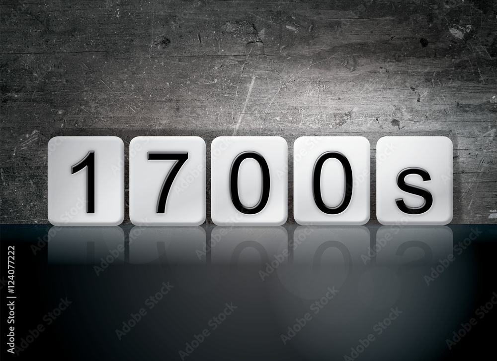 1700s Tiled Letters Concept and Theme Stock Illustration | Adobe Stock