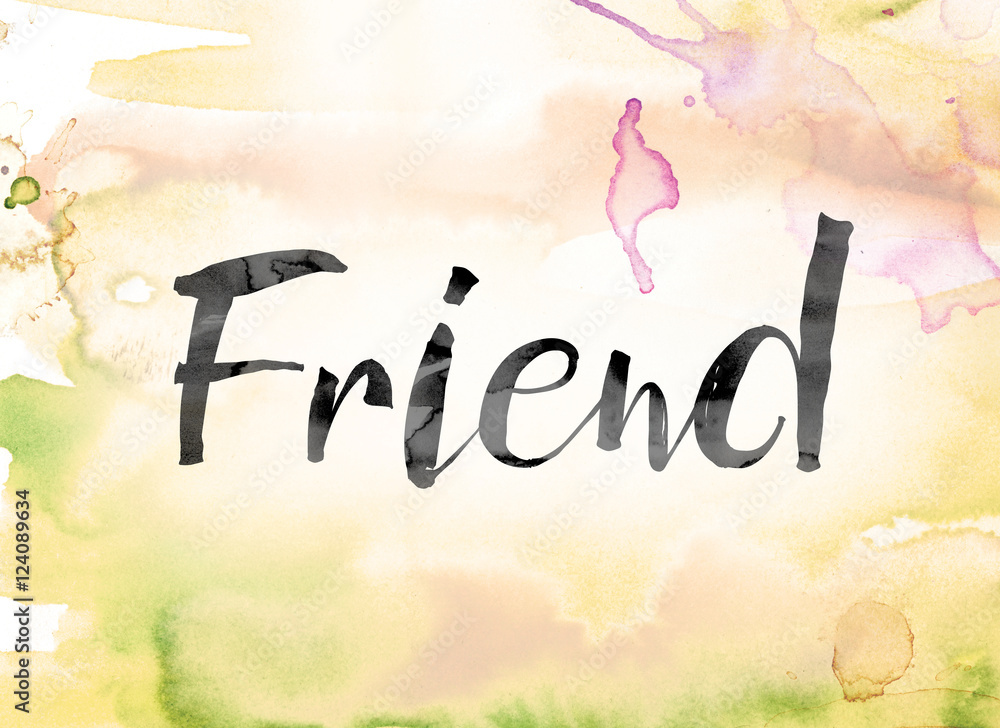 Friend Word Art