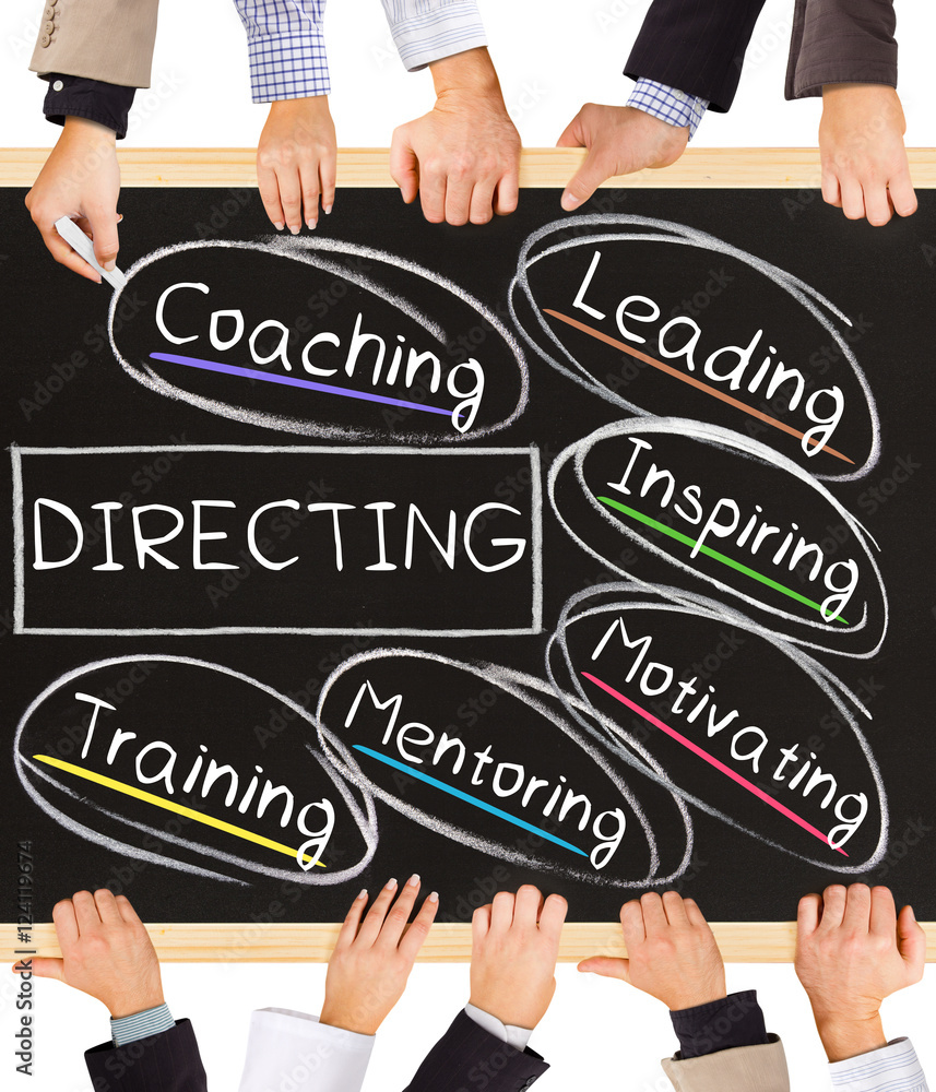 DIRECTING concept words Stock Photo | Adobe Stock