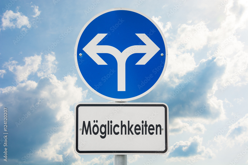 Schild 121 - Möglichkeiten Stock-Illustration | Adobe Stock