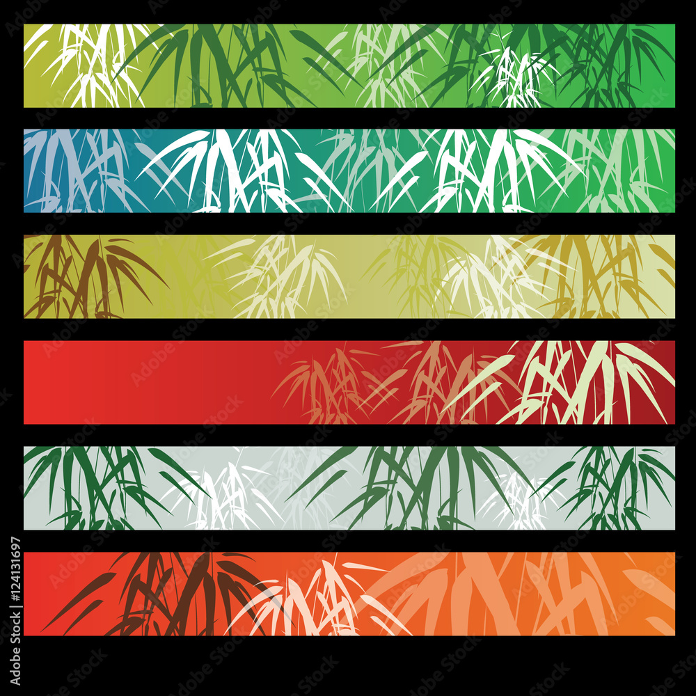 Bamboo vector background Stock Vector | Adobe Stock