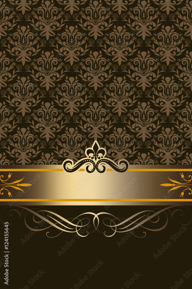 Gold Vintage Background Patterns