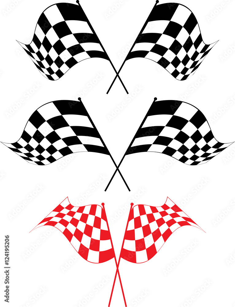 Race Flag Stock Vector | Adobe Stock