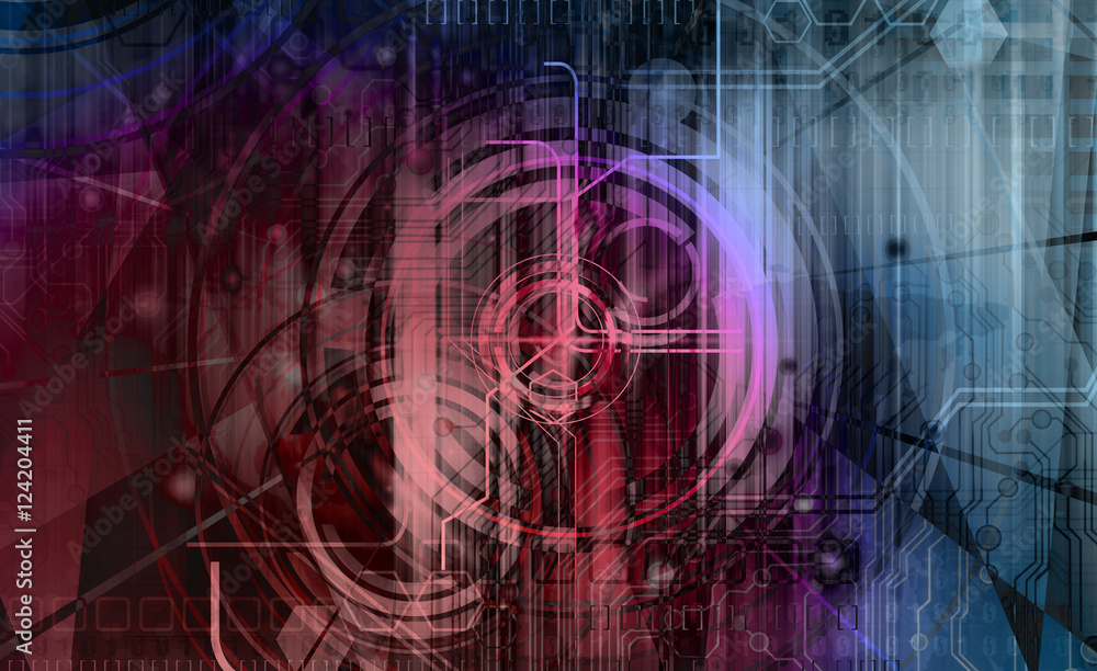 abstract technology background Stock Illustration | Adobe Stock