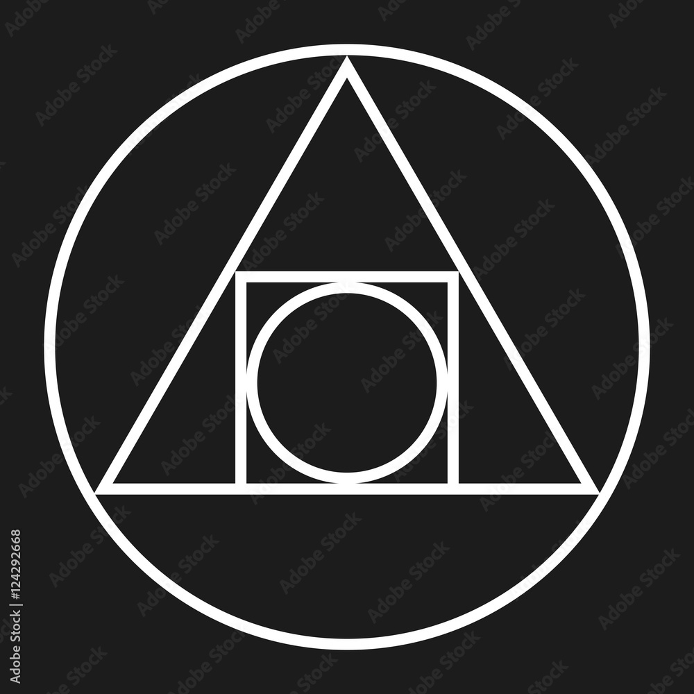 Alchemy Symbol Circle