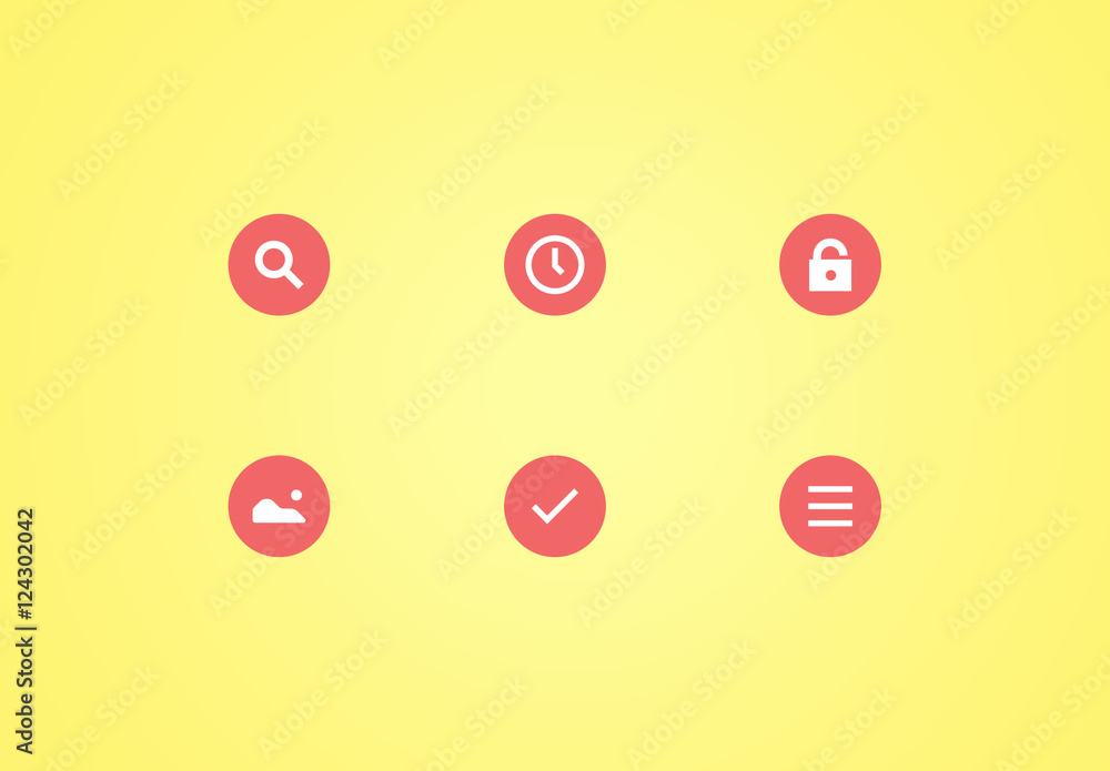 Conjunto De Iconos De Android