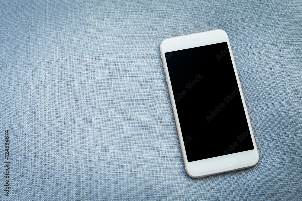mobile, smartphone with black blank screen Stock Photo | Adobe Stock