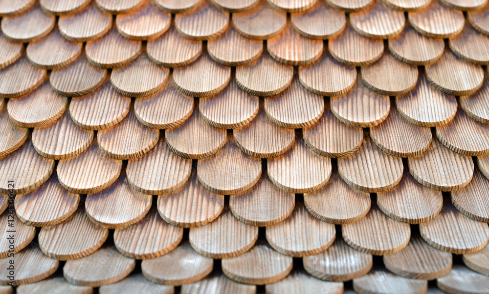 Holzschindel Fassade Stock Photo | Adobe Stock