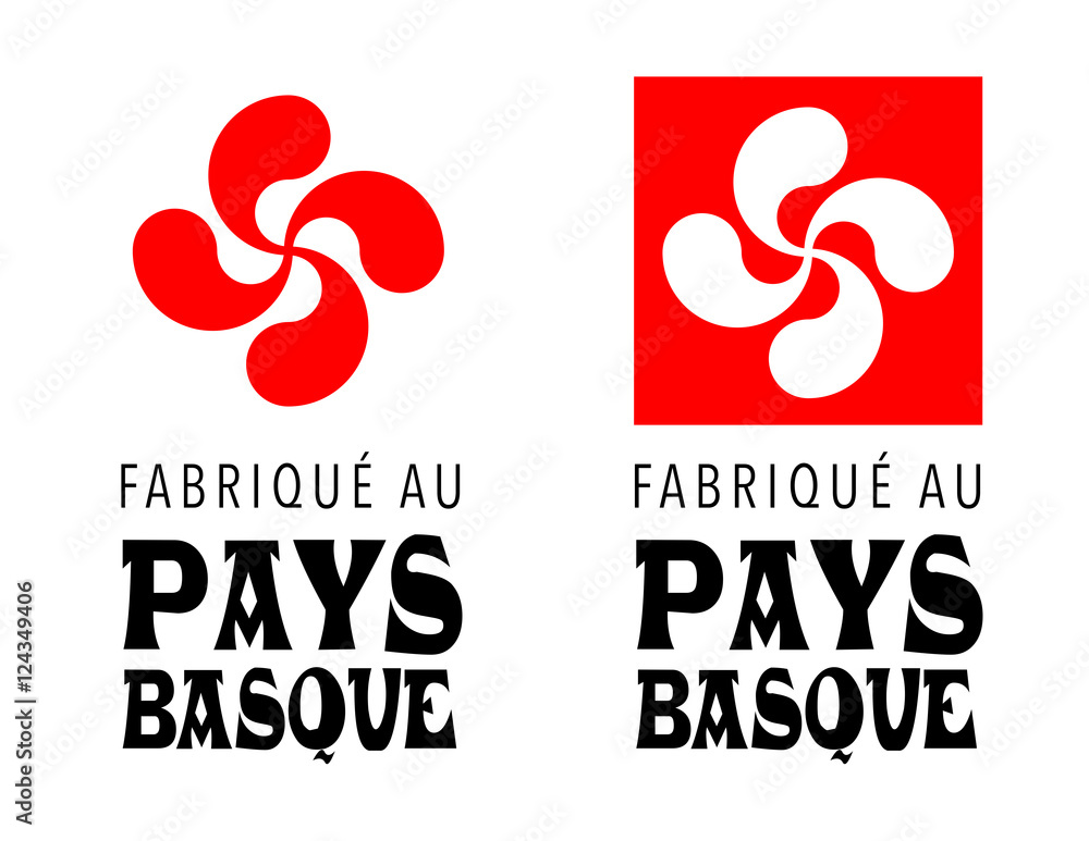 Fabriqué au Pays Basque Stock Vector | Adobe Stock