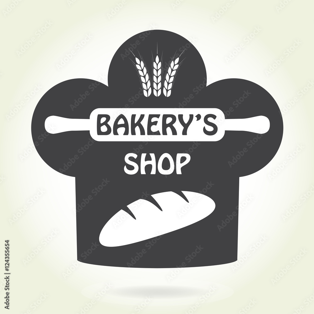 Bakery badge or label in old or vintage style. Bakery shop design ...