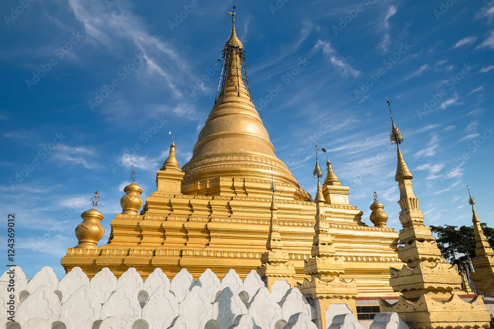 Golden Temples Burma