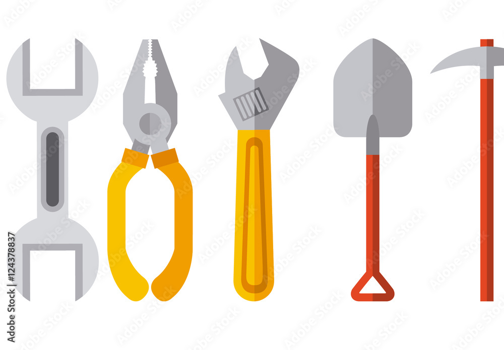 4 Tool Icons Stock Template | Adobe Stock
