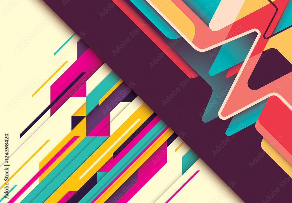 Ilustraciones abstractas Stock Template | Adobe Stock