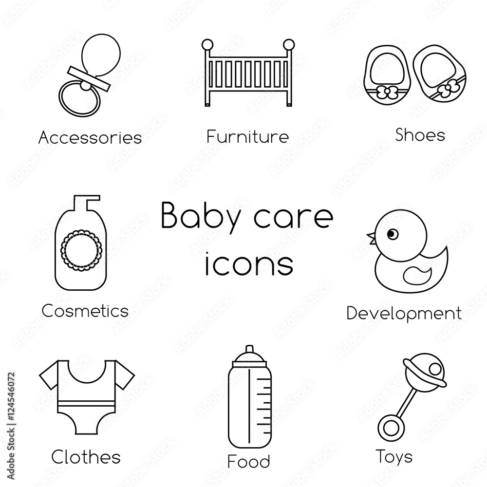 Baby Clothes Outline