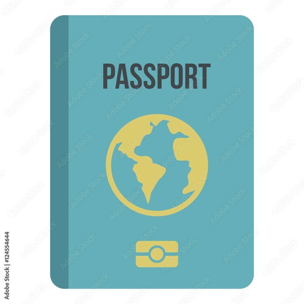 Pass icon. Flat illustration of pass vector icon for web design Stock ...