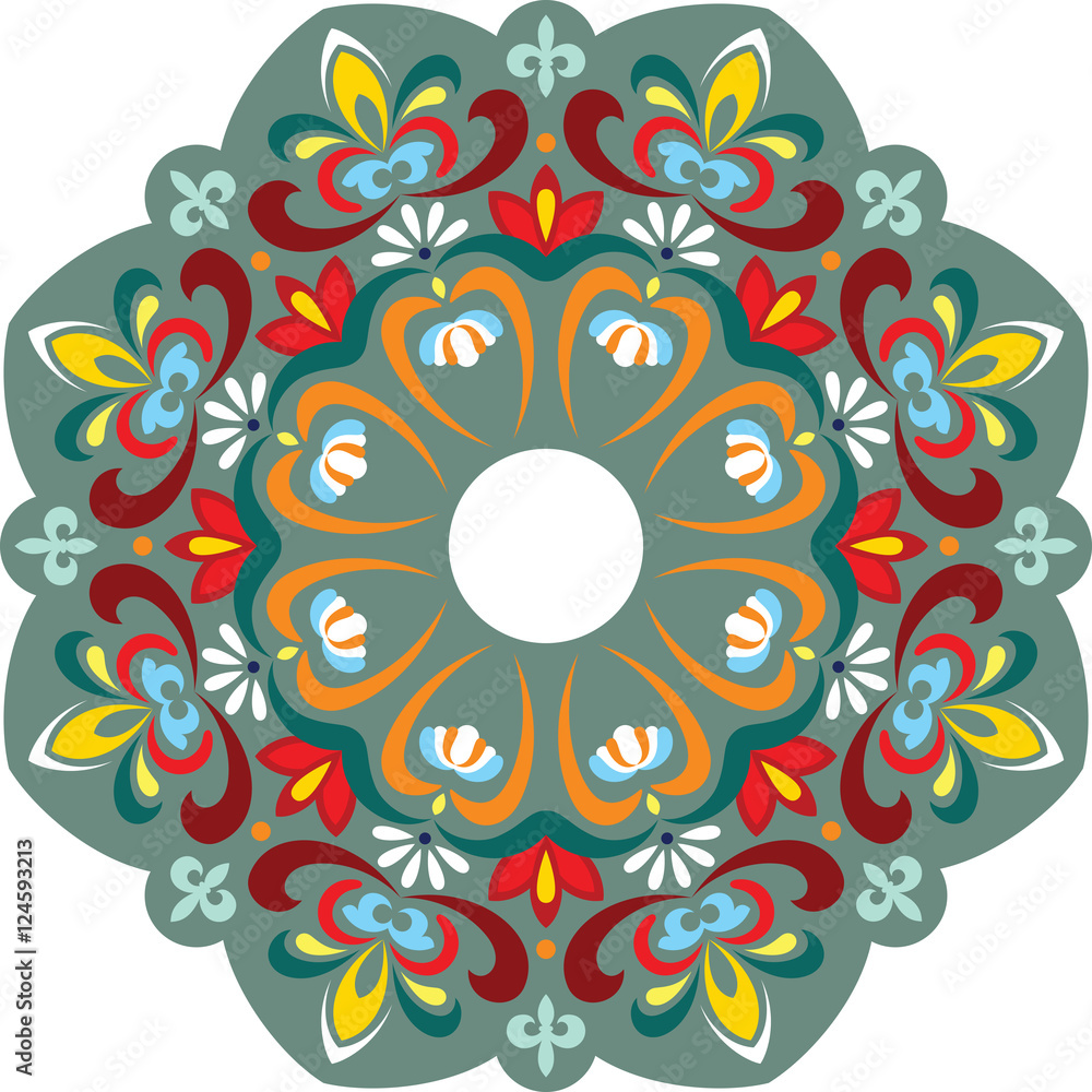 circular ornament I Stock Vector | Adobe Stock