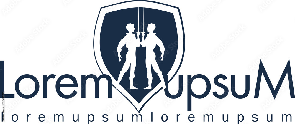 design element for the logo, the dispute, fight rivals Stock Vector ...