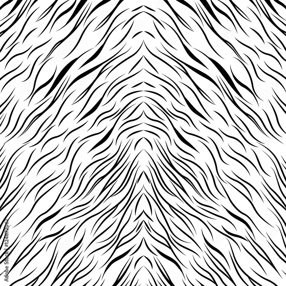 zebra animal print design background. vector illustration Stock Vector ...