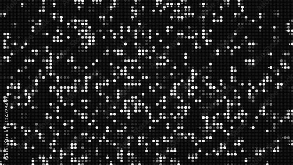 HD Loopable Background with nice black and white bokeh Stock Video ...