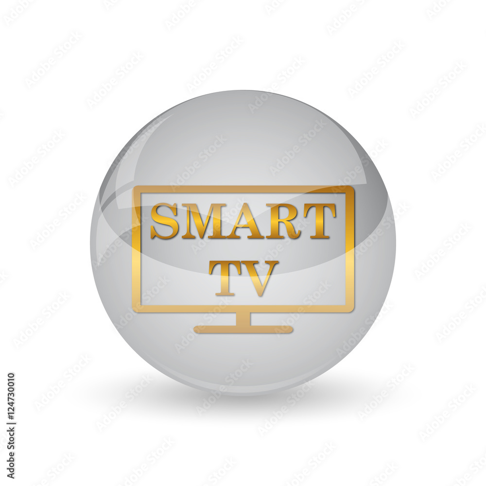 Smart tv icon Stock Illustration | Adobe Stock