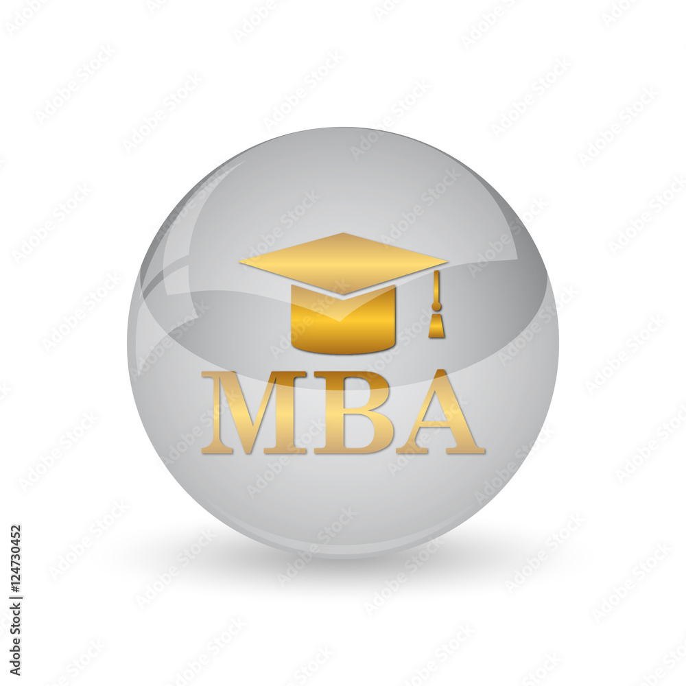 MBA icon Stock Illustration | Adobe Stock