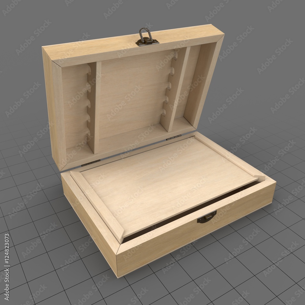 Box Art Storage Stock 3D asset | Adobe Stock