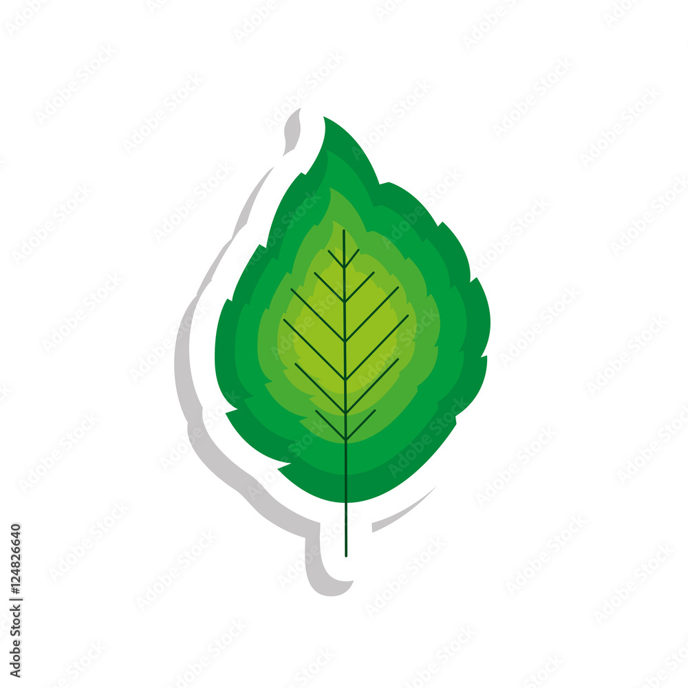 simple leaf icon image vector illustration design Stock Vector | Adobe ...