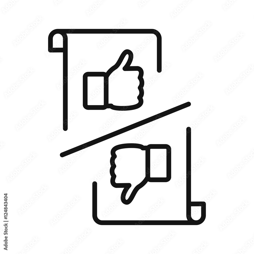 pros and cons icon illustration design Stock Vector | Adobe Stock