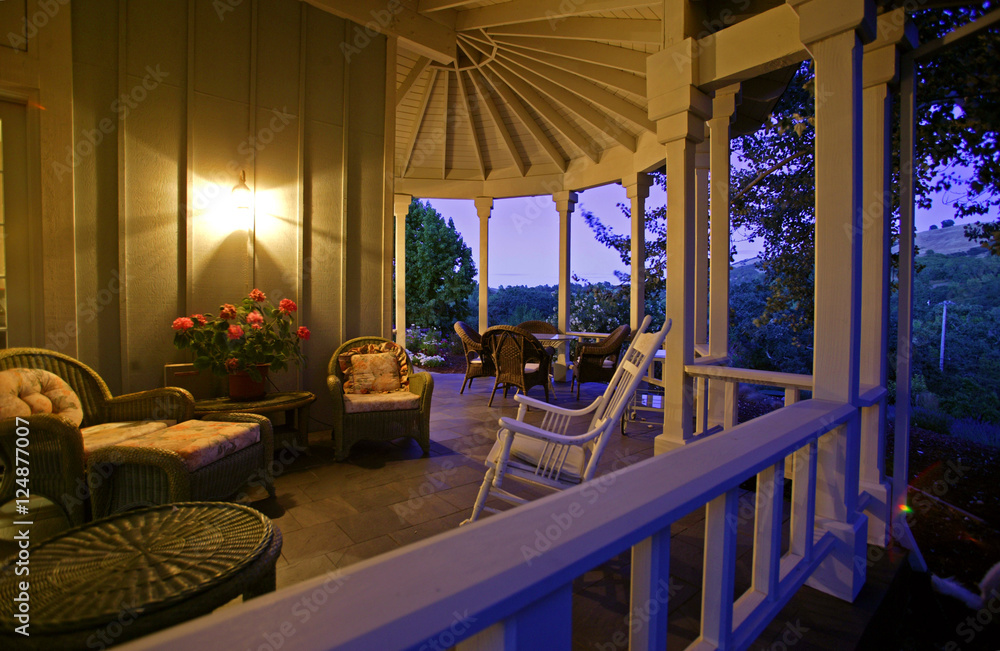 veranda Stock Photo | Adobe Stock