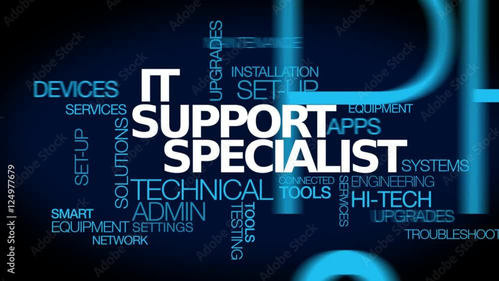 Information Technology Support Specialist computer set-up installation ...
