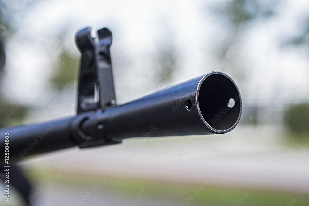 Heavy Machine Gun Front Sight Stock Photo | Adobe Stock