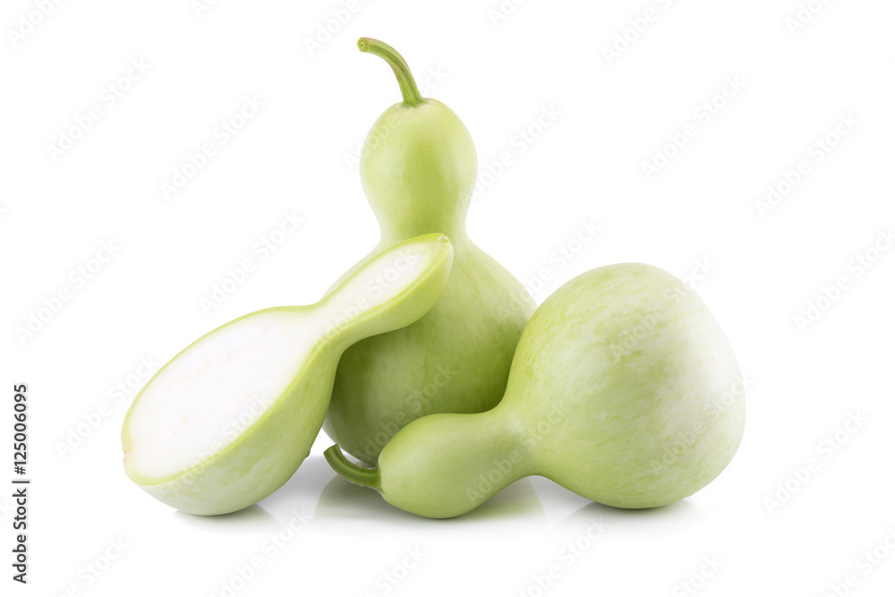 Calabash isolated on white background Stock Photo | Adobe Stock