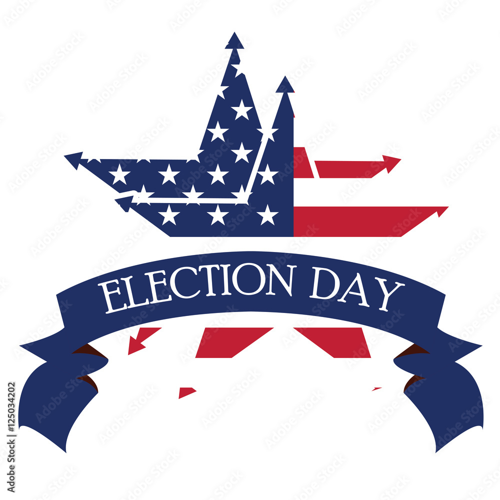 Election day USA Stock Vector | Adobe Stock