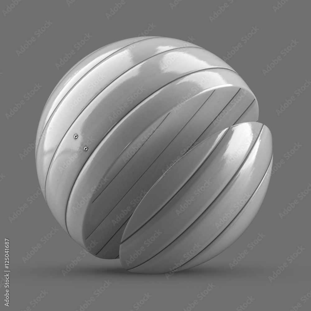 White plastic shutter Stock 3D asset | Adobe Stock