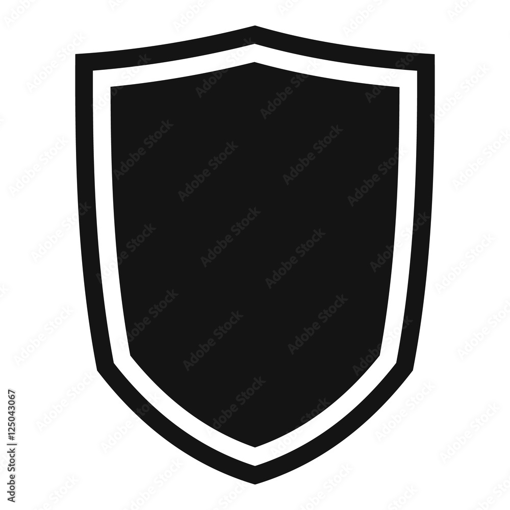 Simple Shield Vector