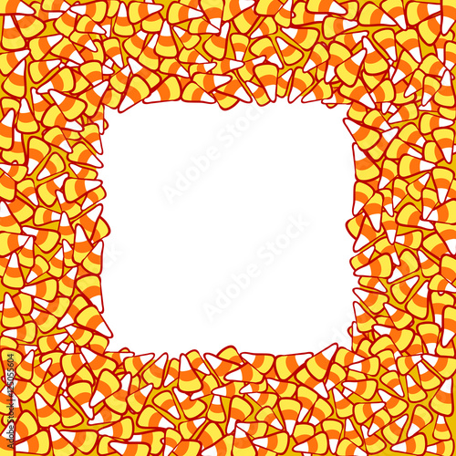 Candy Corn Border Clipart