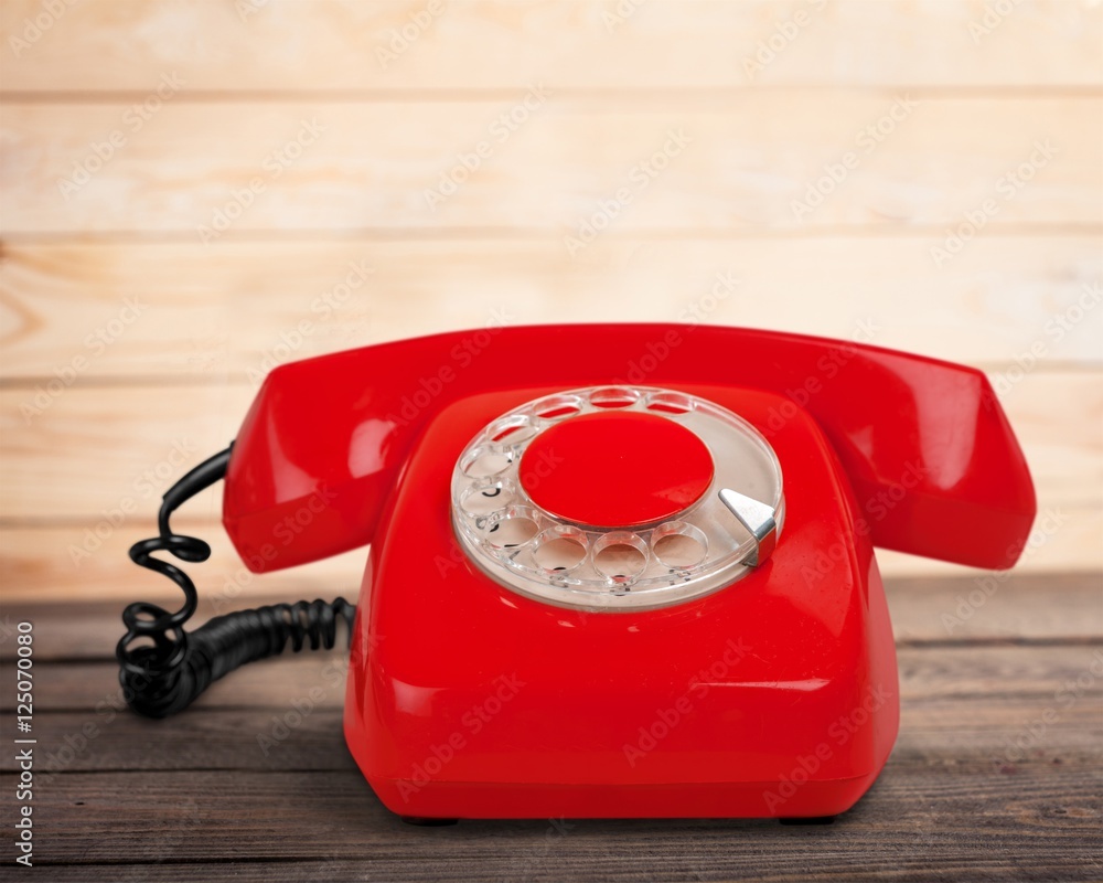 Telephone. Stock Photo | Adobe Stock