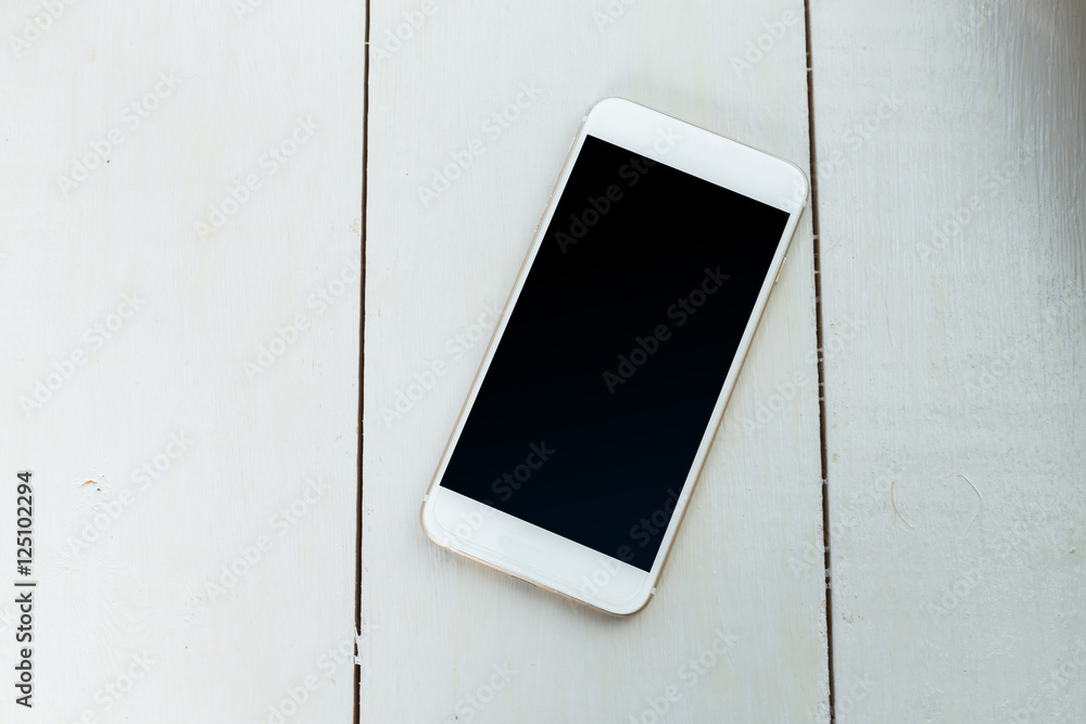 mobile, smartphone with black blank screen Stock Photo | Adobe Stock