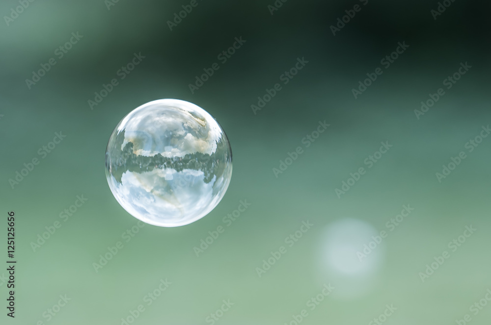Photo & Art Print The earth in a bubble, orpheus