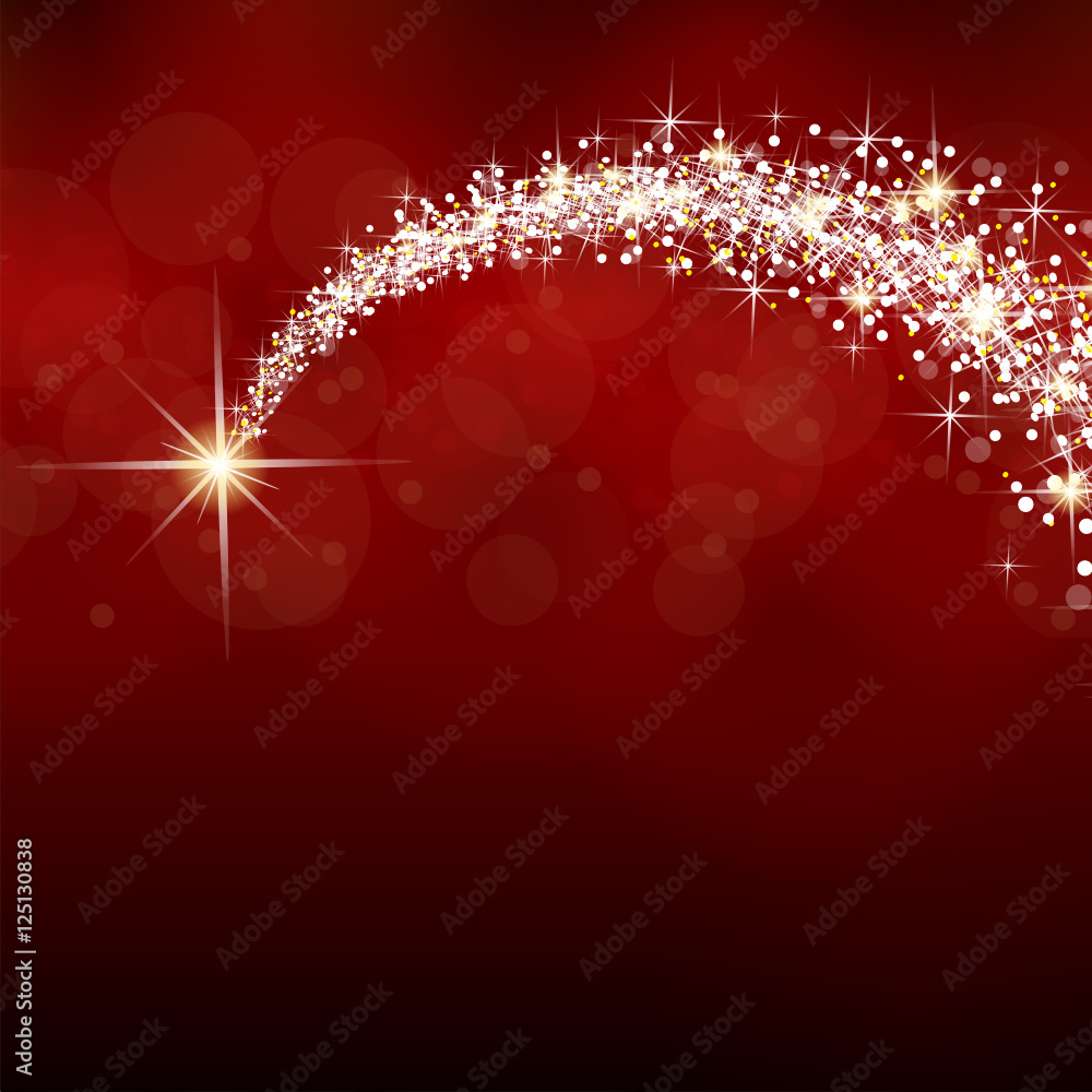 Weihnachten Sternschweif Stock-Vektorgrafik | Adobe Stock