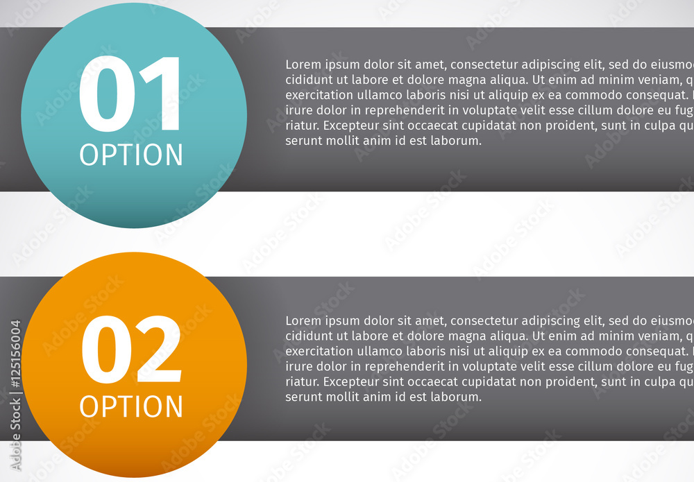 Numbered Tab Multipurpose Infographic 1 Stock Template | Adobe Stock
