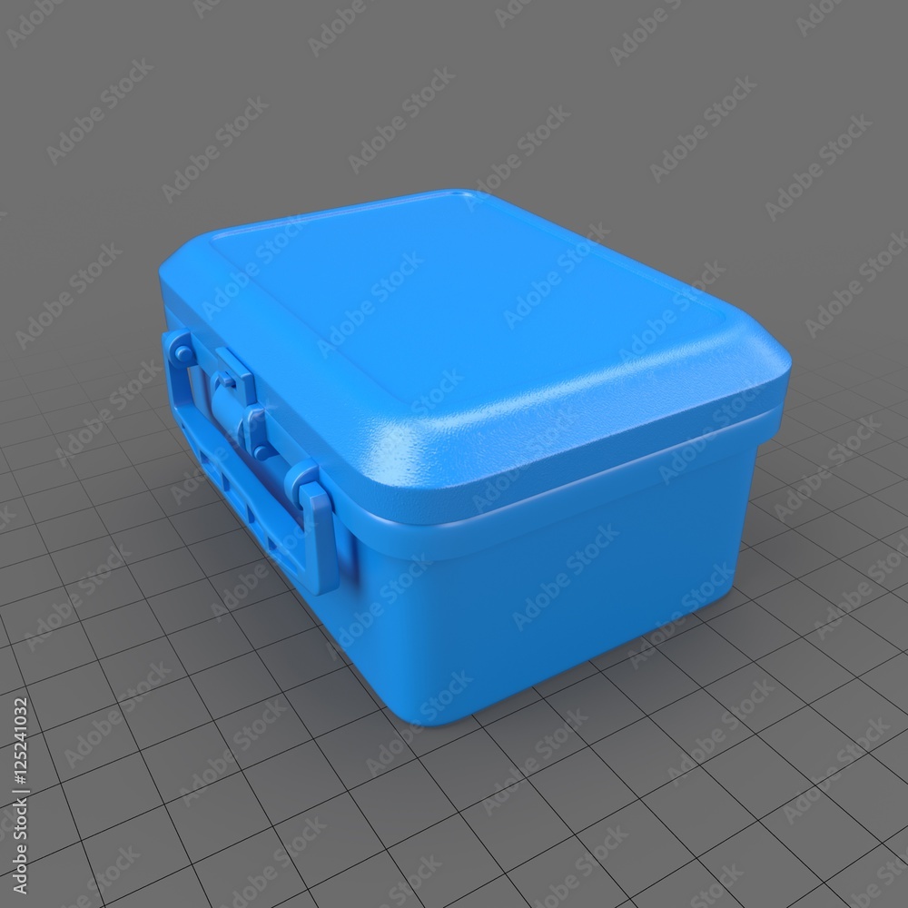 Lunch Box 2 Stock 3D asset | Adobe Stock