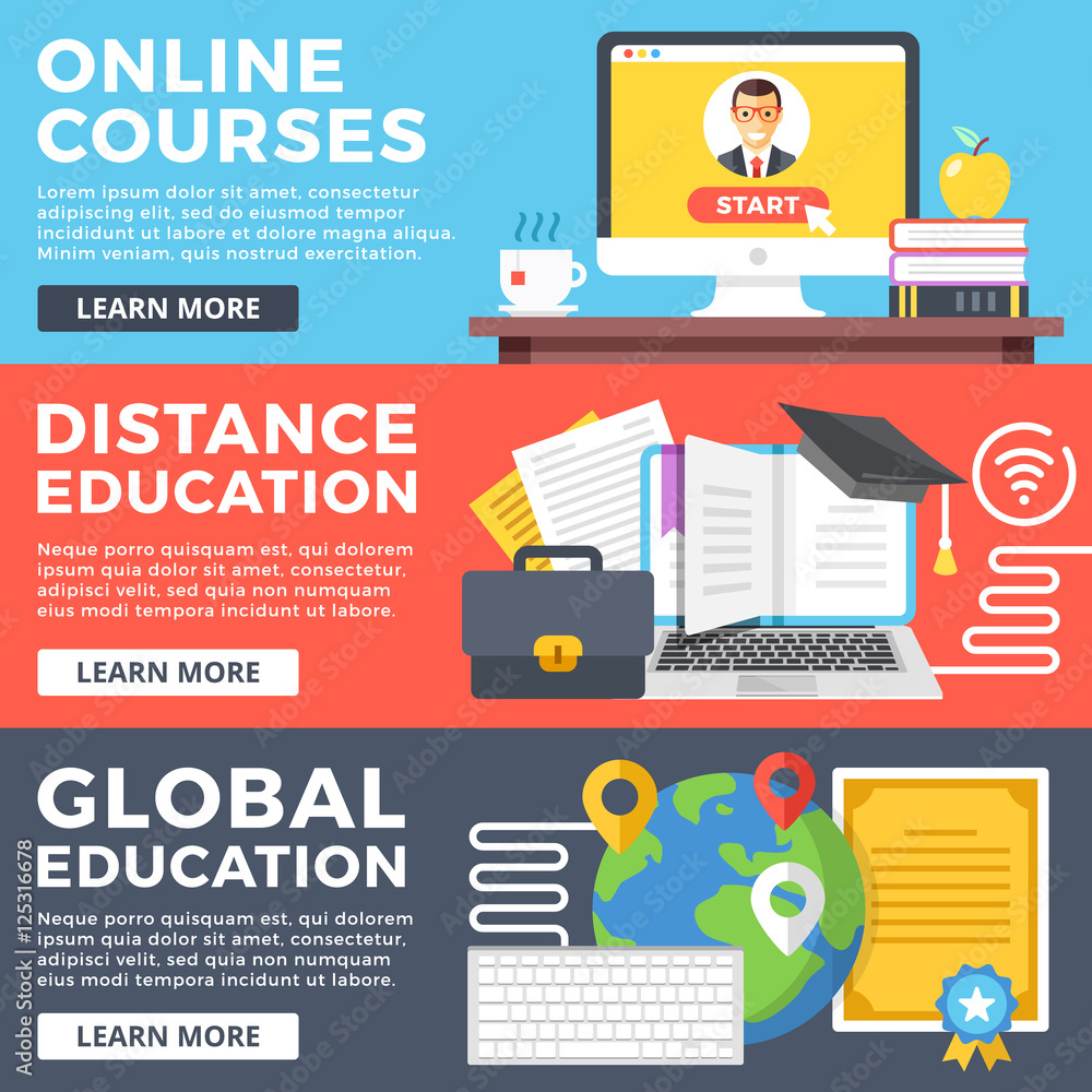 Global Education Infographics